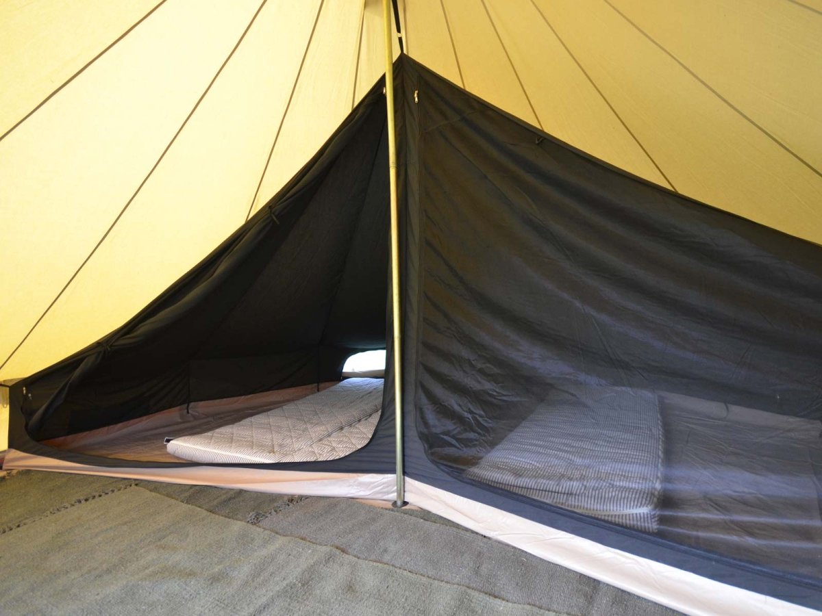 Emperor Bell Tent ‘Blackout’ Inner Tent • Bedroom Compartment - Bell ...