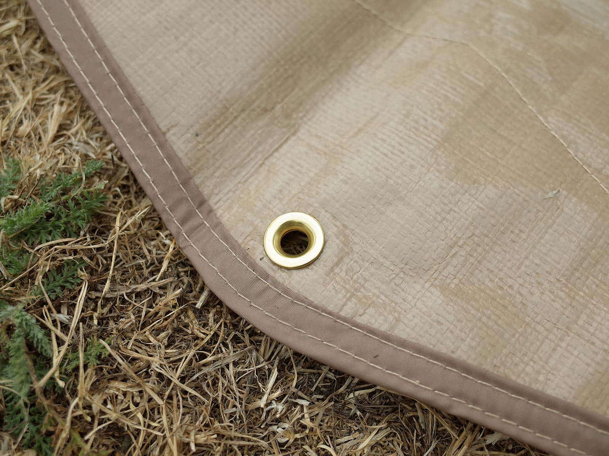Groundsheet Protector Footprint for 6m Twin Door Bell Tent - Bell Tent UK